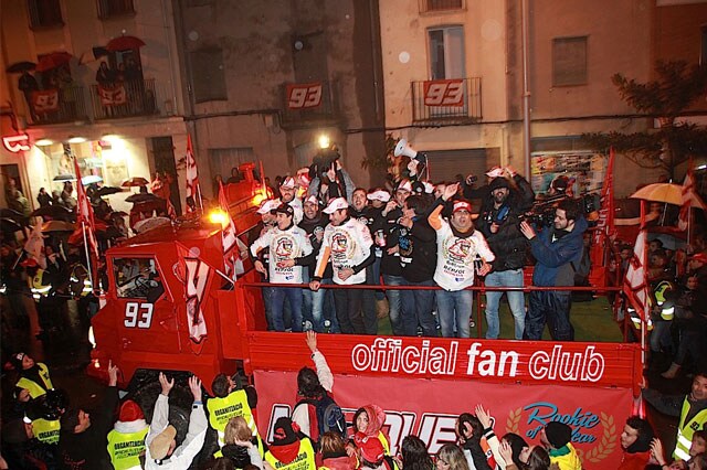 Cervera festeggia Marquez | Motosprint