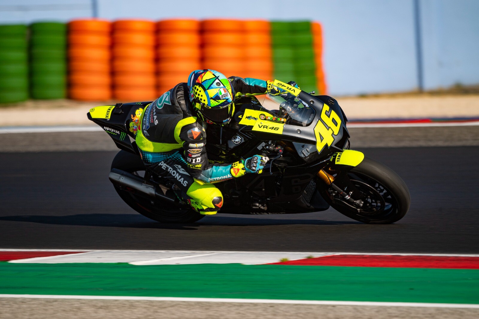 MotoGP, allenamento speciale per Valentino Rossi a Misano