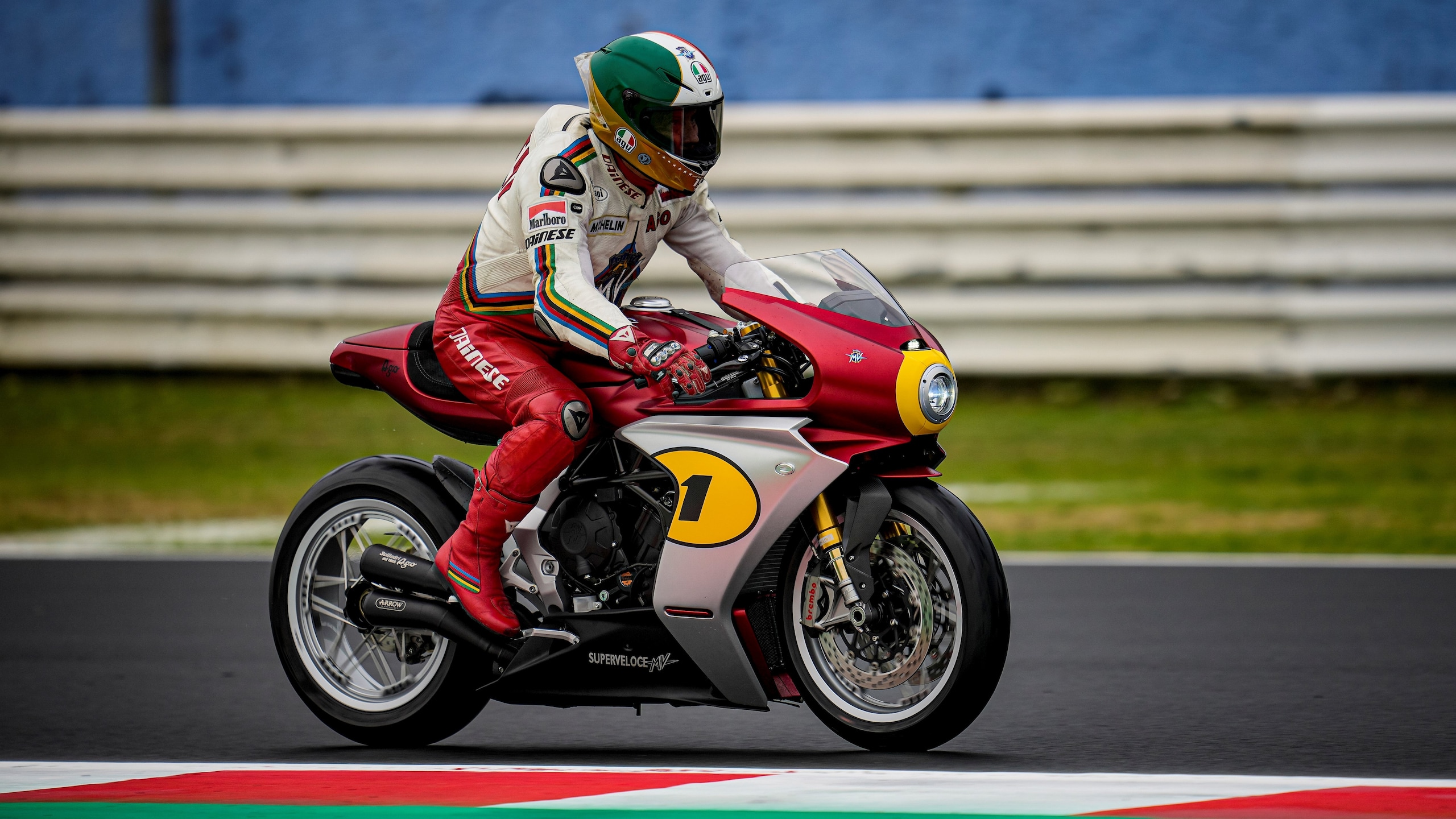 GP Emilia Romagna: Giacomo Agostini è tornato in sella alla MV Agusta