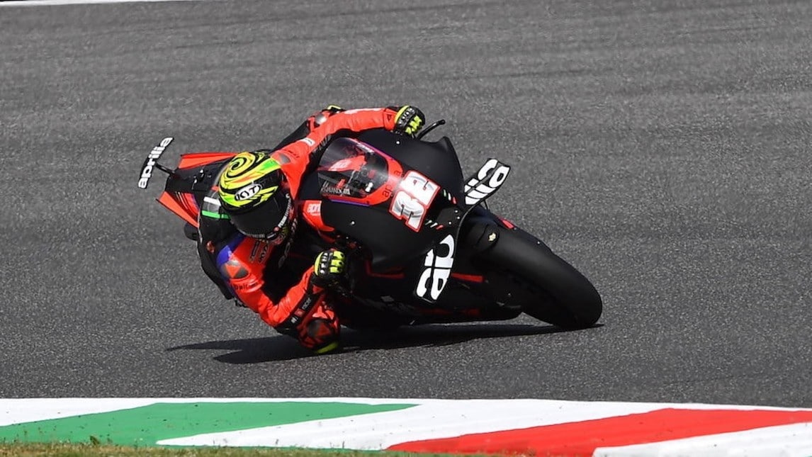 GP Mugello: Aprilia surprises everyone and introduces the big F1-style ...