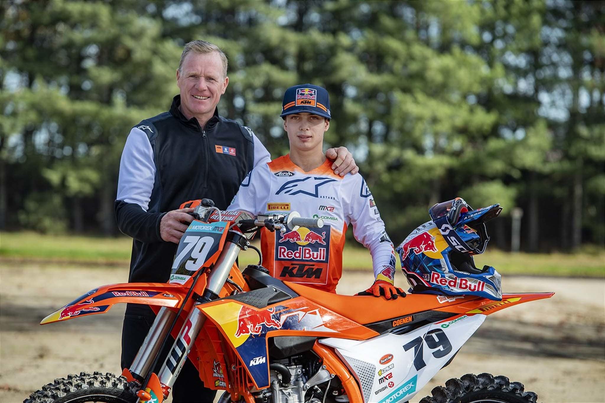 Motocross: Sacha e Lucas Coenen in MX2