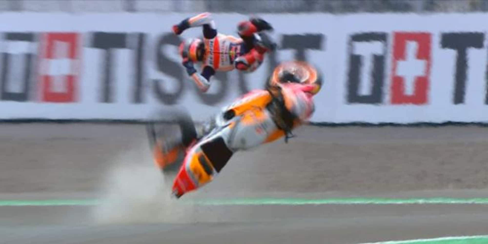 MotoGP: la rivelazione choc di Marc Marquez sulla caduta nel GP Indonesia