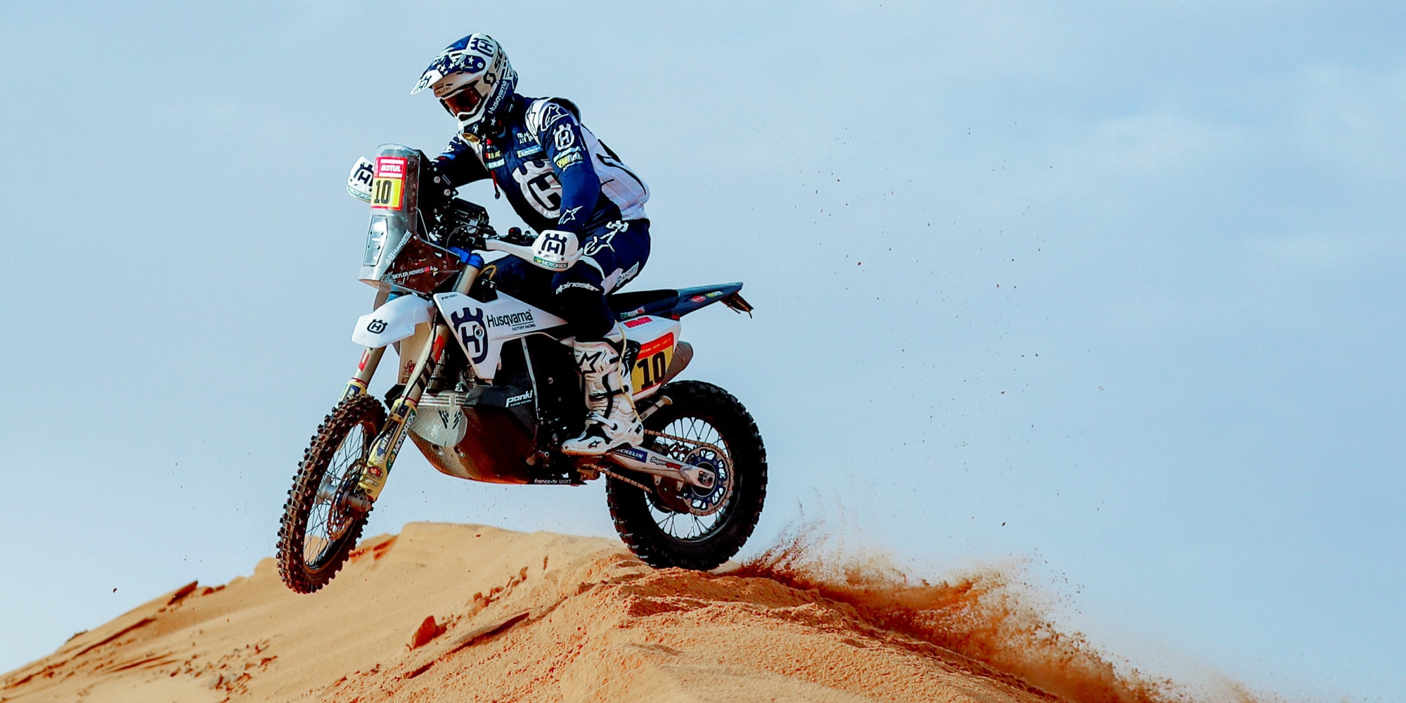 Dakar, Skyler Howes: “Volevo fare un po' di show, ma...sono caduto”