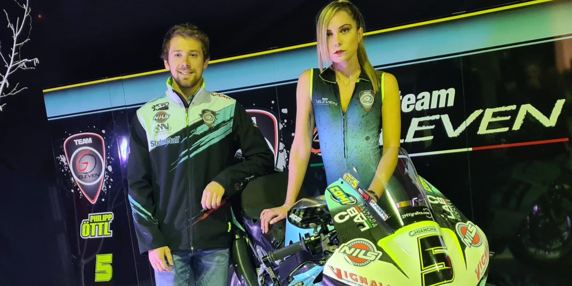 SBK: il team Go Eleven presenta la stagione, Oettl pronto a brillare