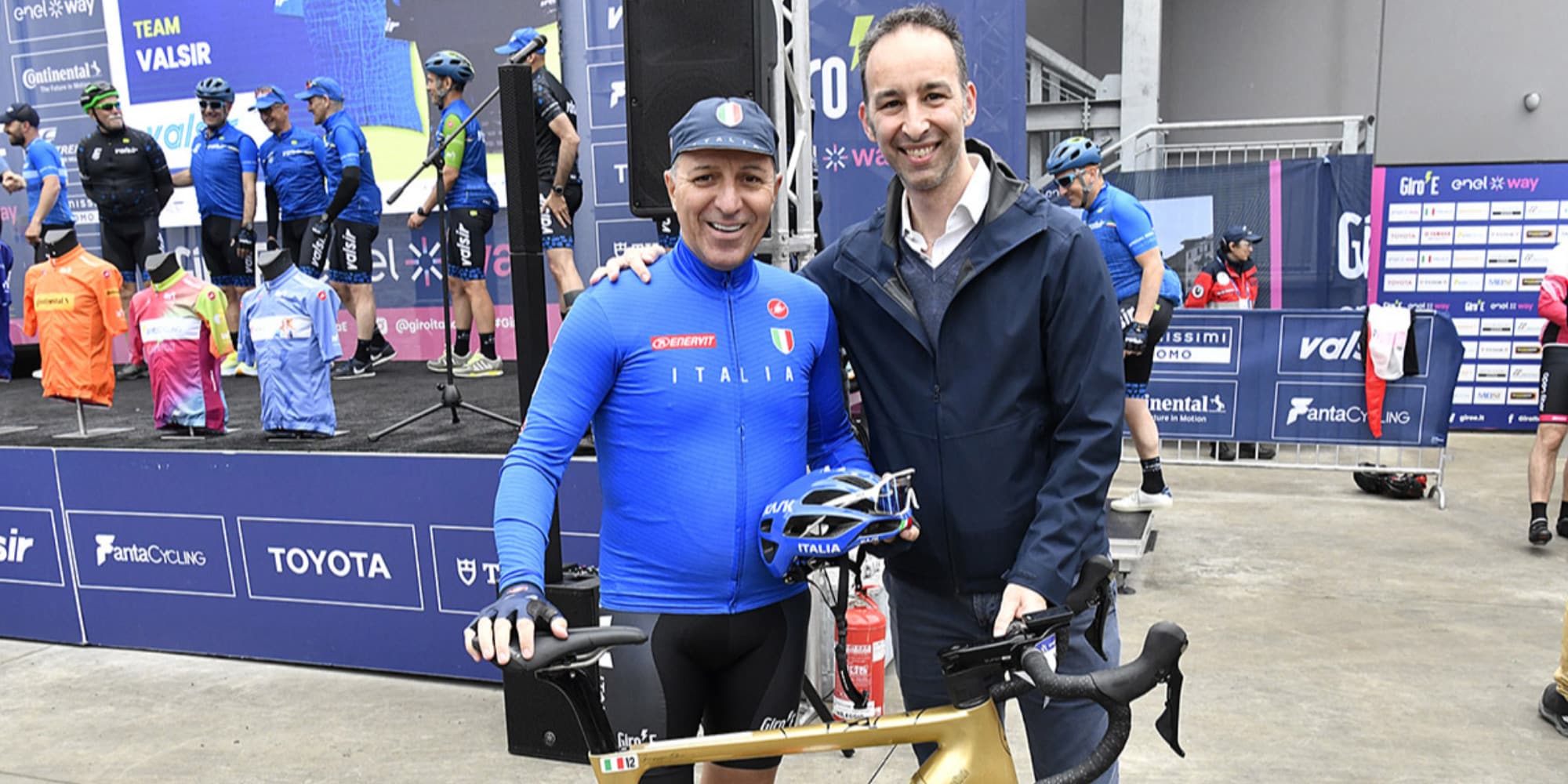 Giro-E, numeri incredibili per Polini