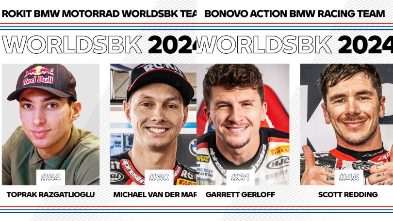 SBK: BMW Motorrad svela la line up 2024