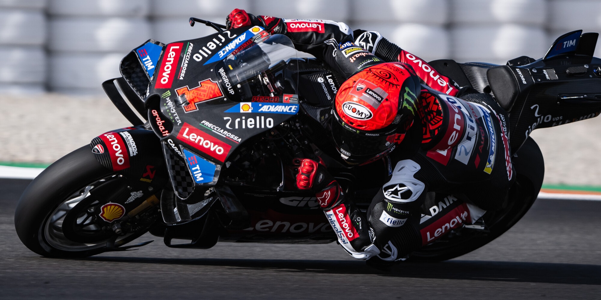 Test Valencia, Bagnaia: “Marquez? Pensavo che al primo test avrebbe ...