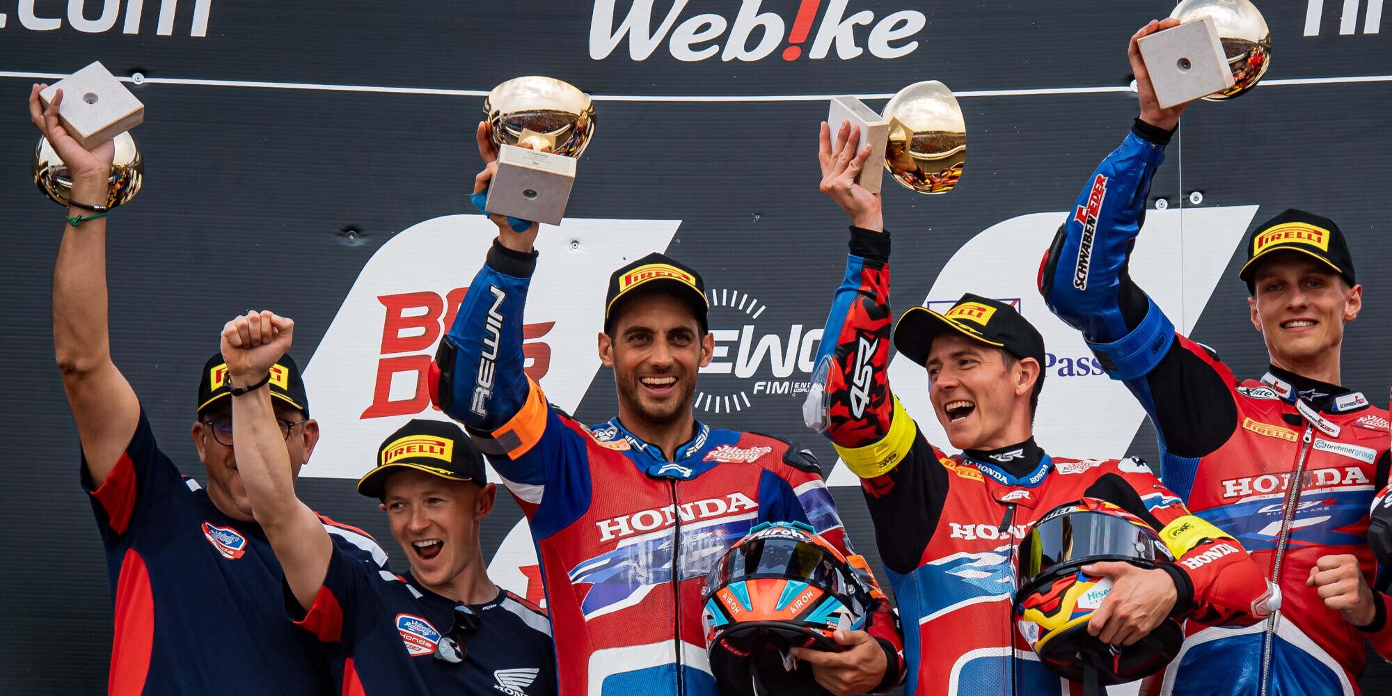EWC: Viltais Honda vince il primo “EWC Cares Trophy”