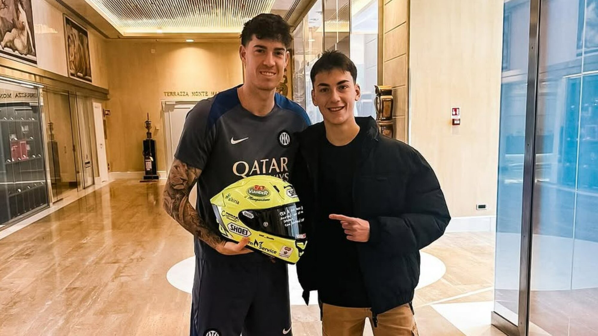 Moto3, Luca Lunetta “scambio” inaspettato con Alessandro Bastoni ...