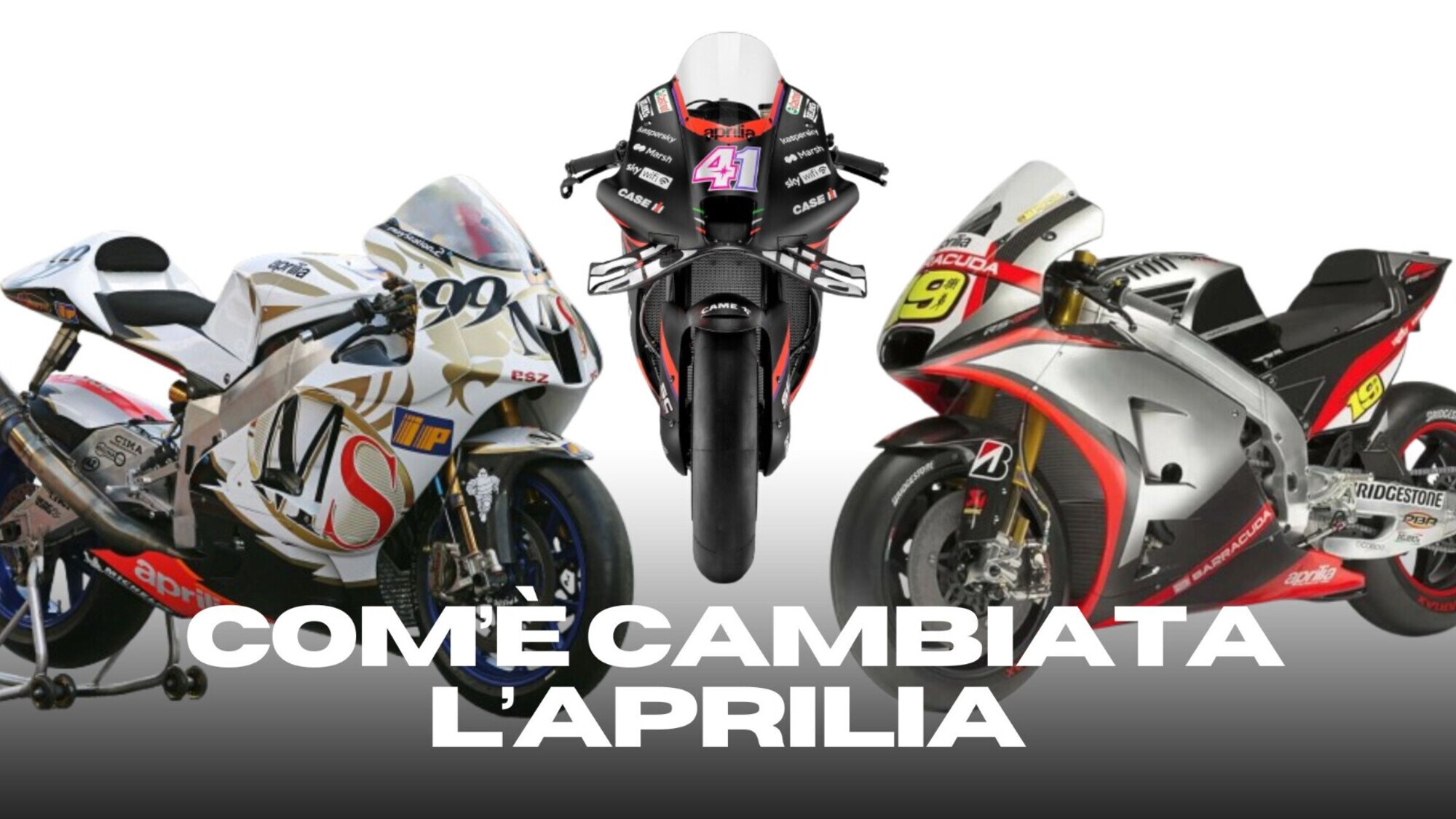 MotoGP, dalla RS Cube all’attuale RS-GP: com’è cambiata l’Aprilia ...