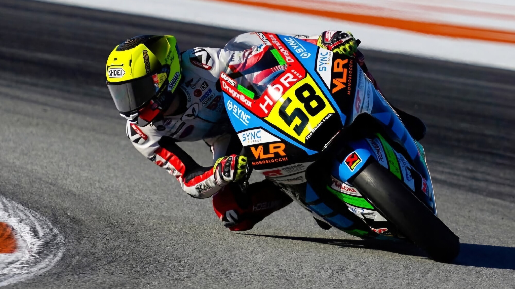 Prove di 2026 per Lunetta: Luca in pista con la Moto2 a Valencia ...