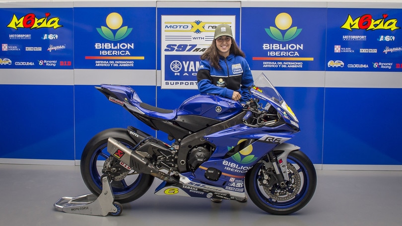 SSP600: Maria Herrera on track with team Motoxracing