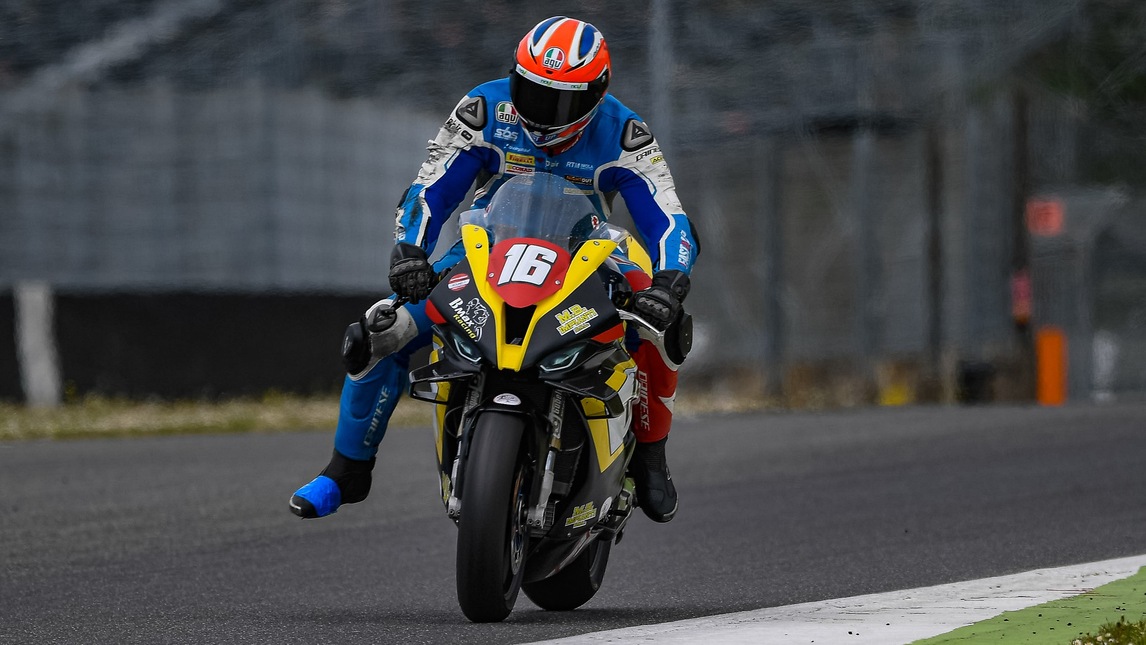 CIV SBK, Gabriele Ruiu: “La BMW ha un potenziale molto alto”