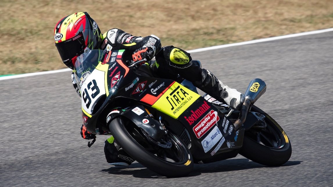 CIV Misano: Guido Pini firma la pole provvisoria in Moto3