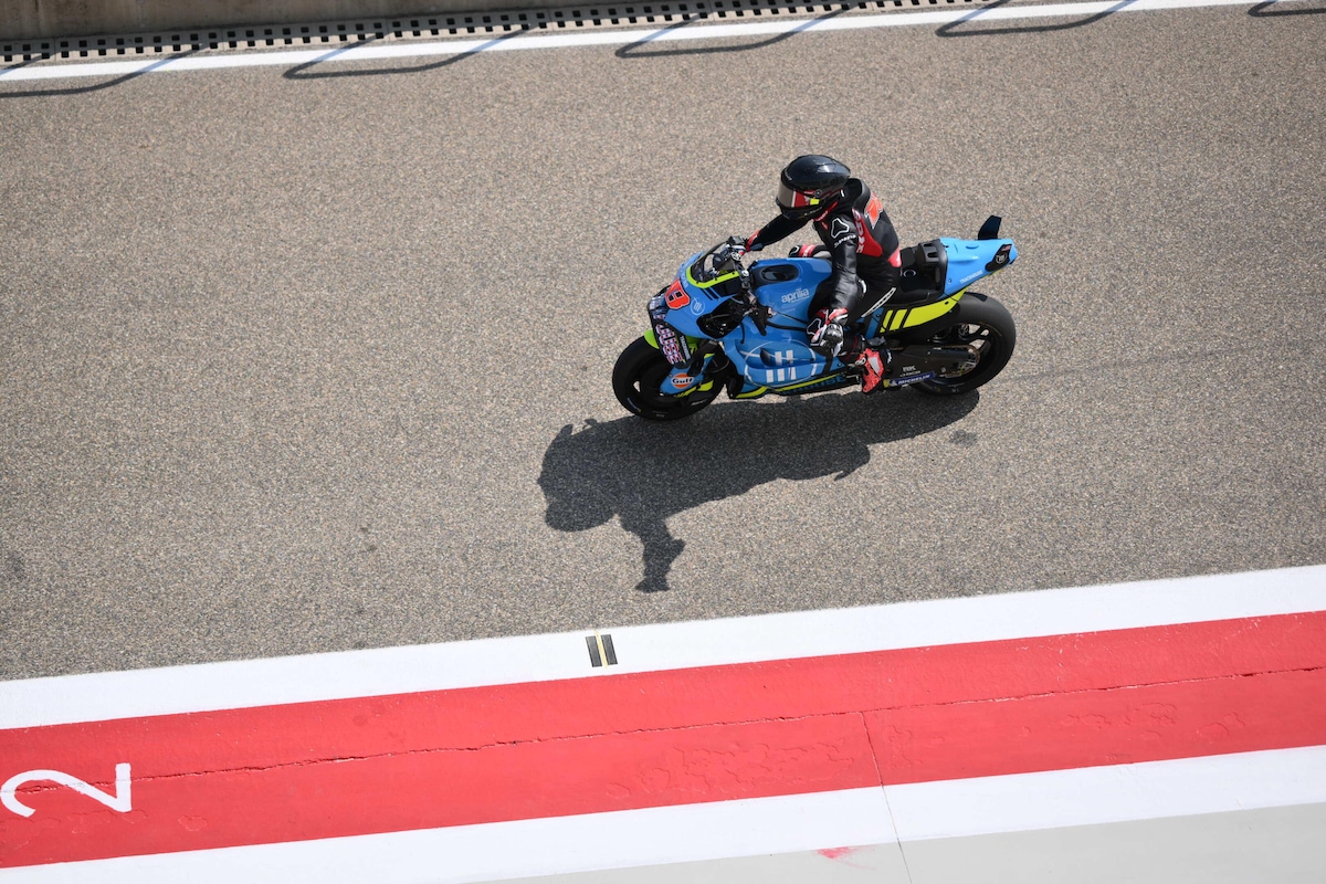 MotoGP: prima uscita per Manu Gonzalez in sella all'Aprilia RS-GP ...